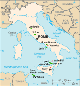 Everything about the volcanoes in Italy
